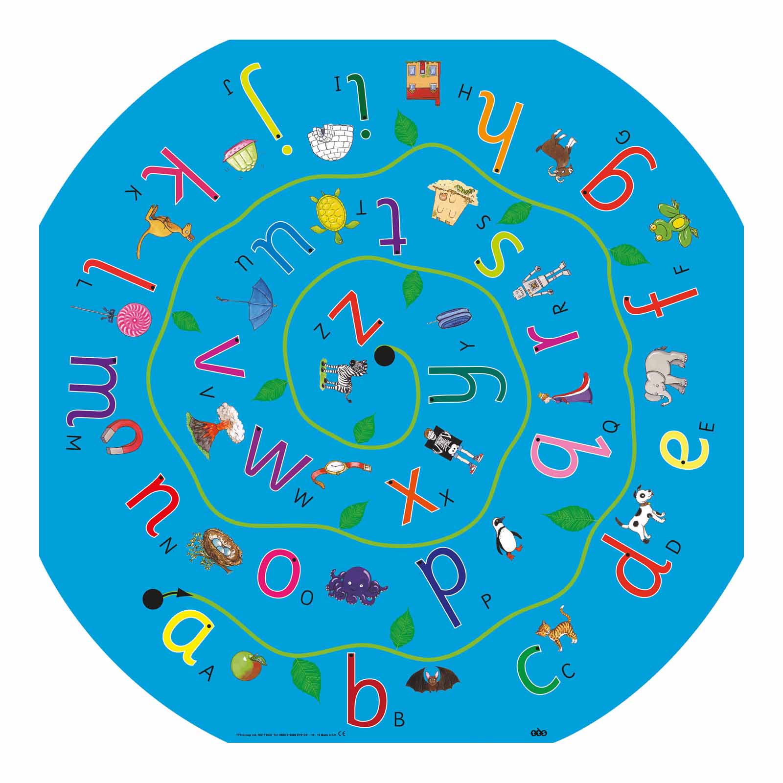 Messy Play Tuff Tray Alphabet Sorting Mat